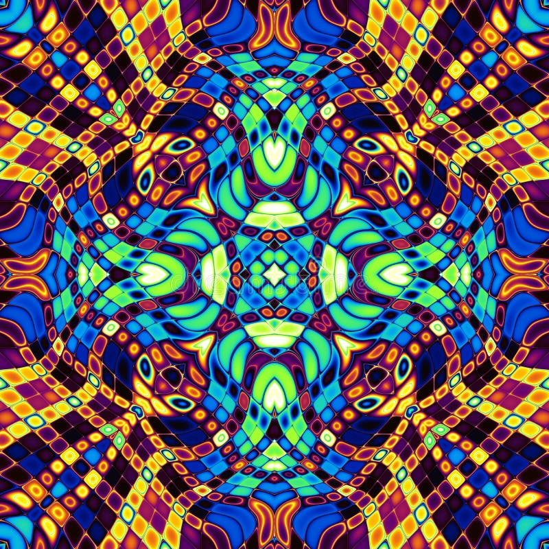 Abstract round pattern stock illustration. Illustration of creativity ...