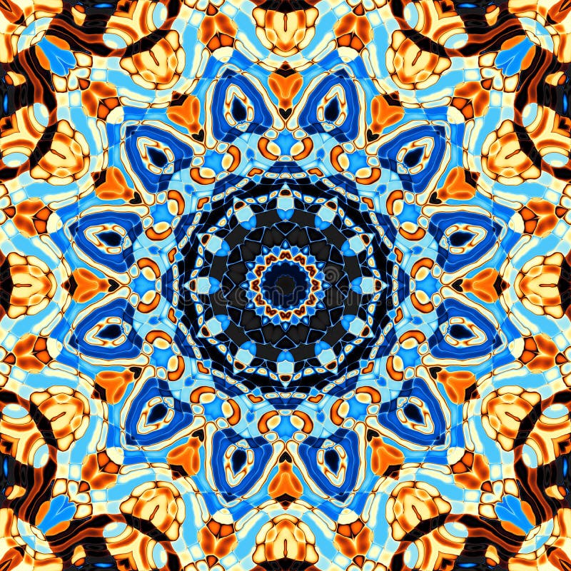 Abstract round pattern stock illustration. Illustration of surface ...