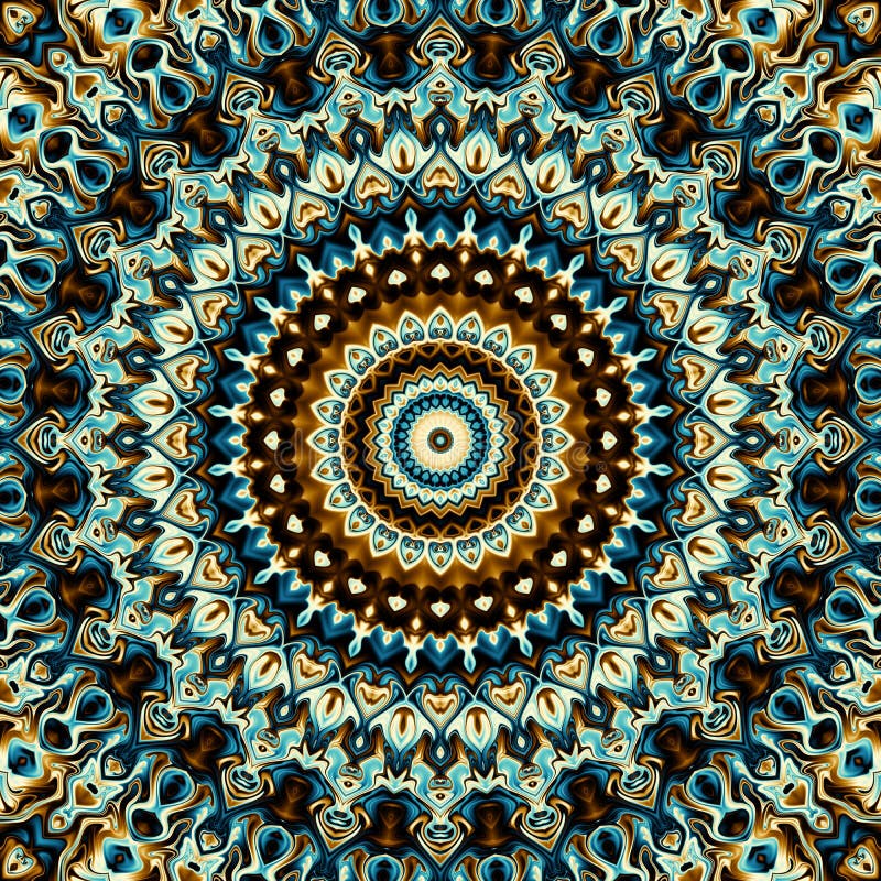 Abstract round pattern stock illustration. Illustration of design ...