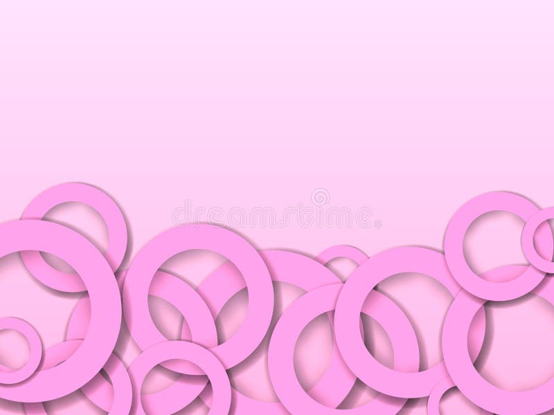 Abstract Round Pink Background. Vector Illustration Stock Vector ...