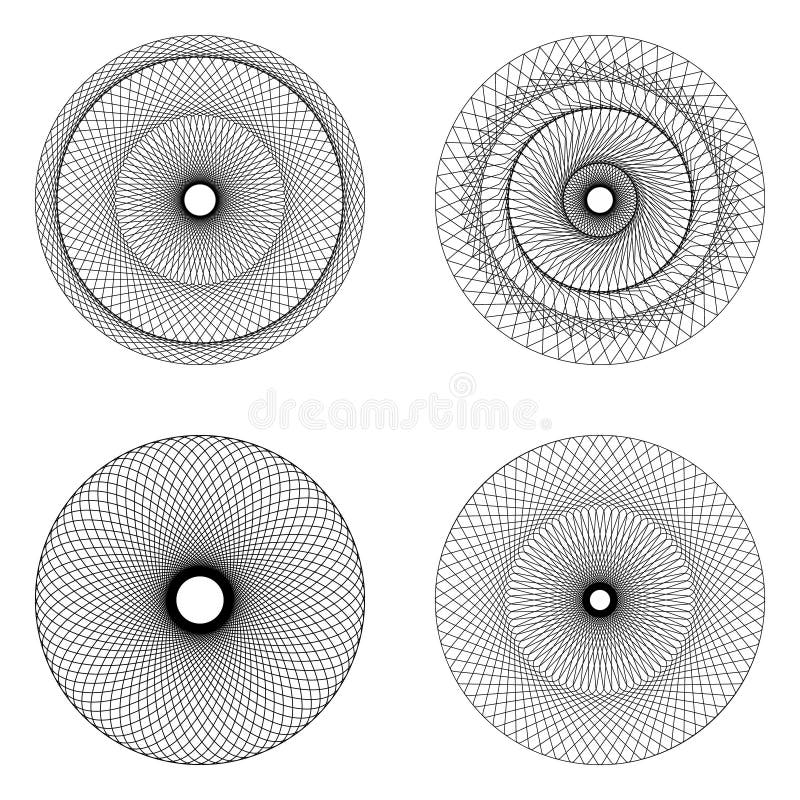 Spirograph Ring Stock Illustrations – 322 Spirograph Ring Stock ...
