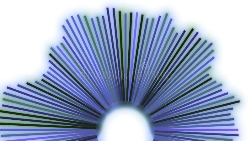 Abstract Round Shaped Sound Equalizer. Motion. Music Equalizer App ...