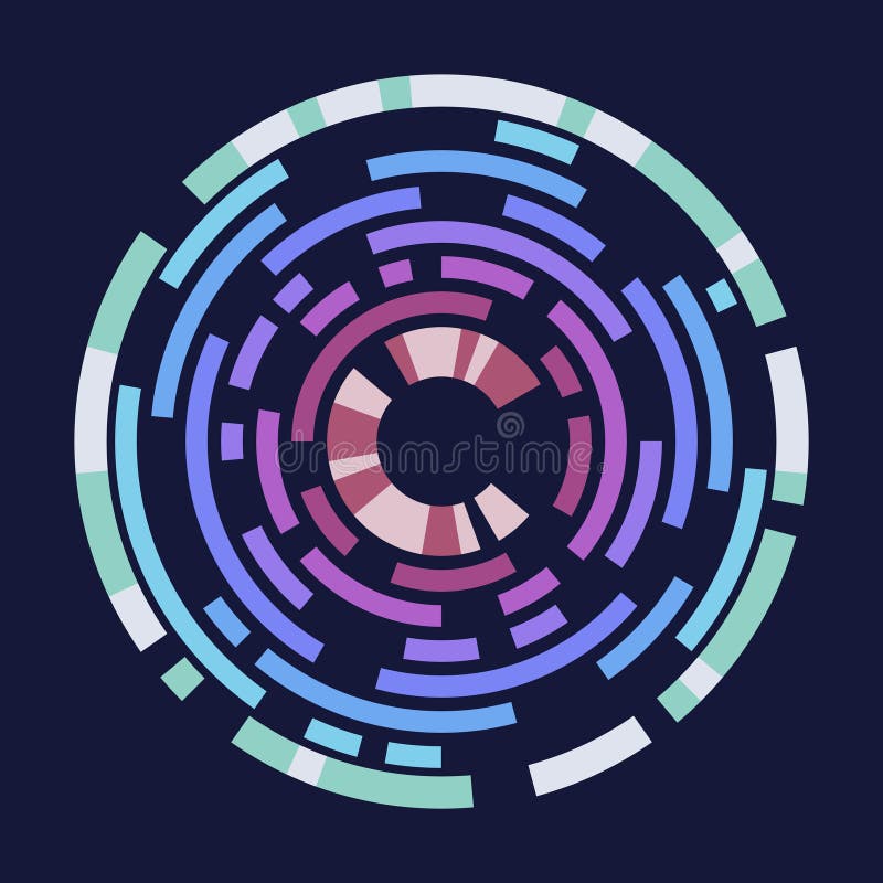 Abstract Concentric Circles Logo Stock Illustrations – 911 Abstract ...