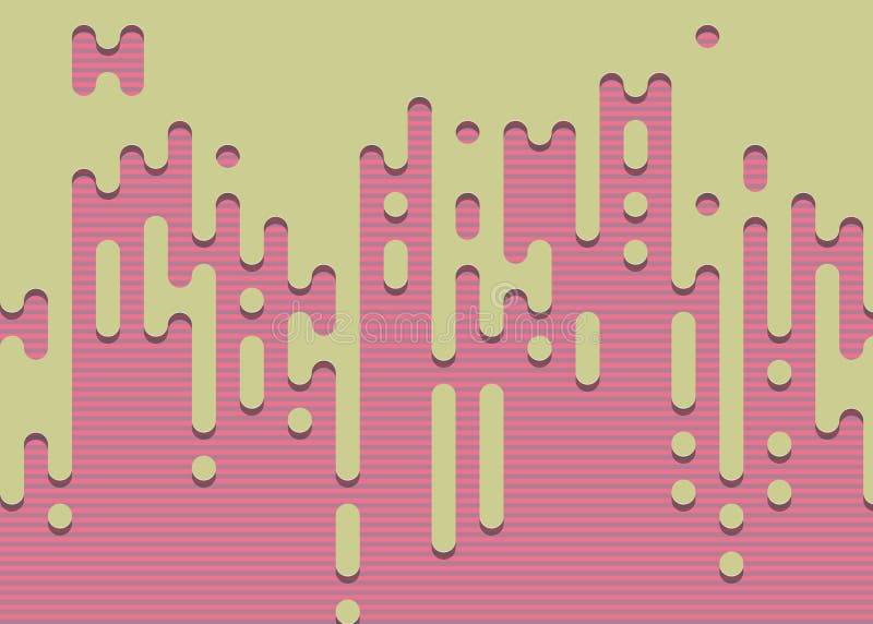 Abstract Rounded Color Lines Halftone Transition Background ...