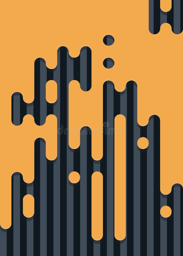 Abstract Rounded Color Lines Halftone Transition Background ...