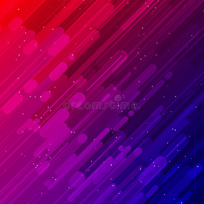 Abstract Rounded Lines Dialognal Halftone Transition on Technology Red ...