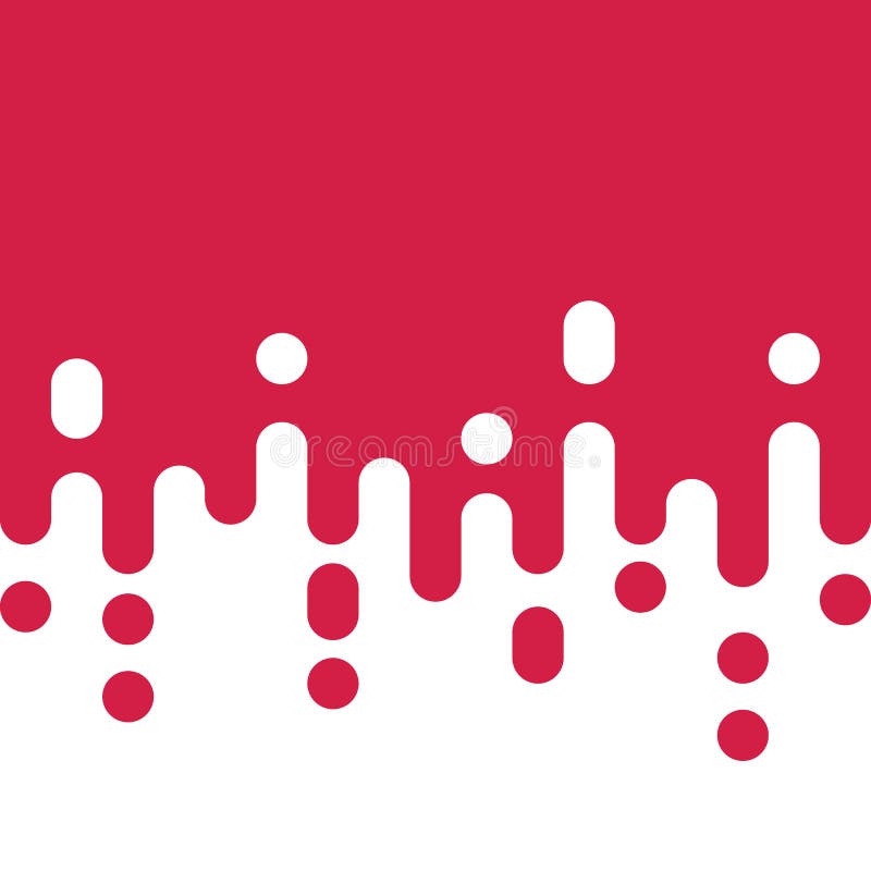 Abstract Rounded Lines Halftone Transition Vector Stock Illustration ...