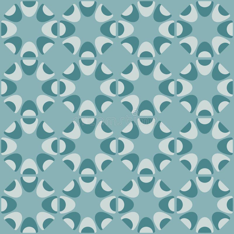 Rounded Abstract Seamless Pattern - Accent for Any Surfaces Stock ...