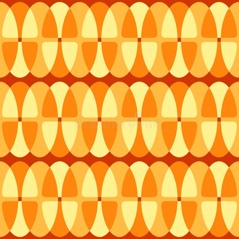 Rounded Abstract Seamless Pattern - Accent for Any Surfaces Stock ...