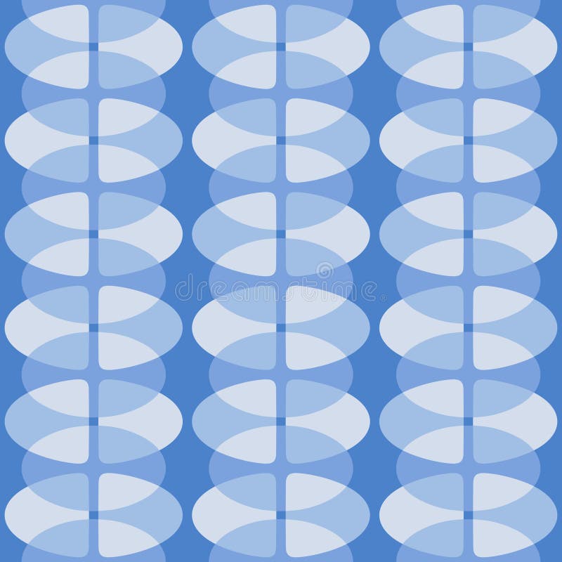 Rounded Abstract Seamless Pattern - Accent for Any Surfaces Stock ...