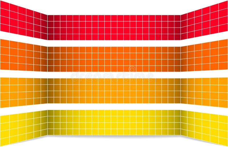 Up and down color arrows stock illustration. Illustration of thin ...