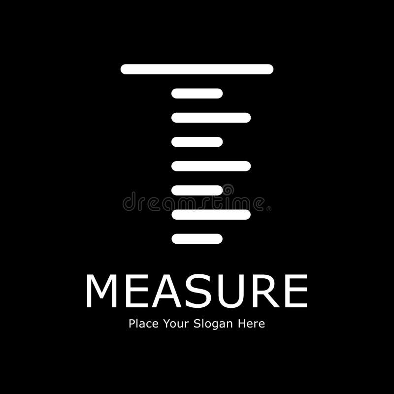 Abstract Ruler Letter T Vector Logo Template for Education Stock Vector ...