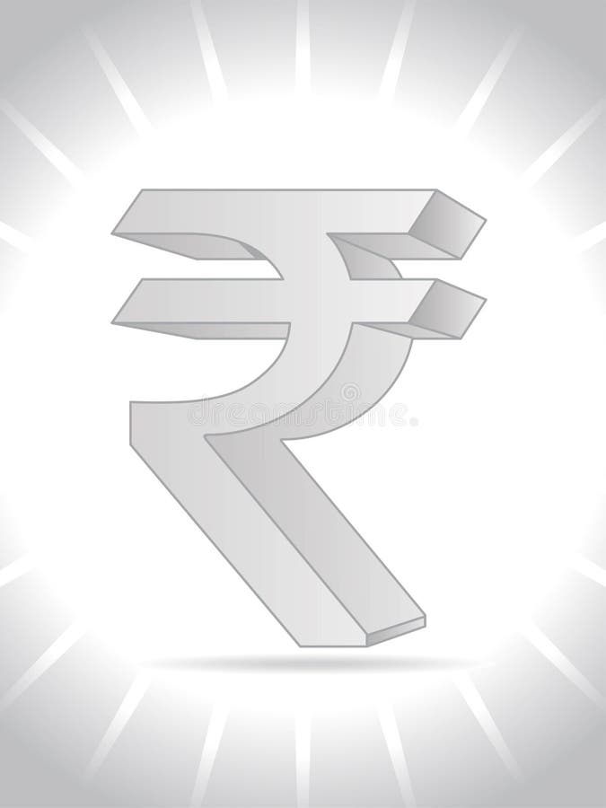 Rupee logo stock vector. Illustration of money, indian - 16399540