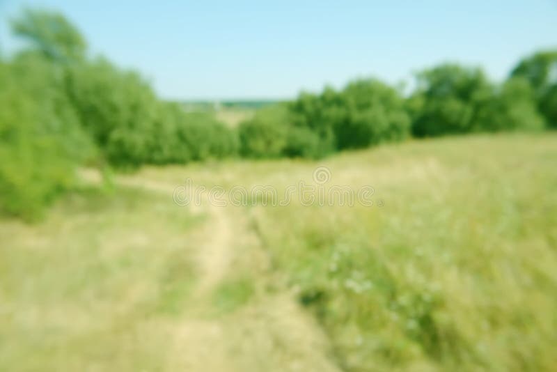 Abstract rural landscape stock photo. Image of motion - 43290604