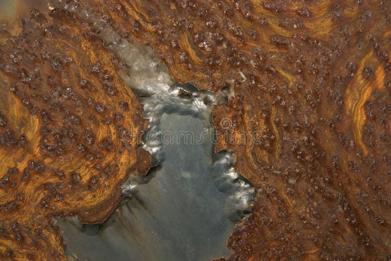 Rust Detail Close Up Shot on Old Black Car Stock Image - Image of iron ...