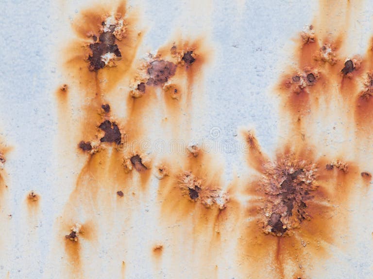 Abstract Rust on the Metal Surface. Stock Image - Image of rusty ...