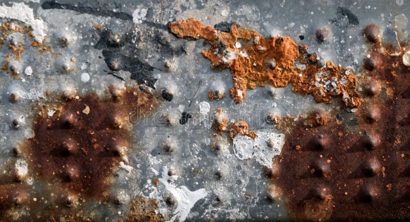 Abstract Rust Pattern on Metal Texture Background Stock Photo - Image ...