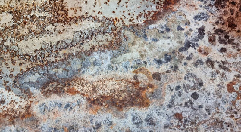 Abstract Rust Texture. Dark Black Rusty Grain on Black Wall Metal ...