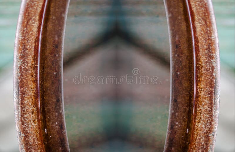 Abstract of Rusty Barrel Edges, Stock Image - Image of water, details ...