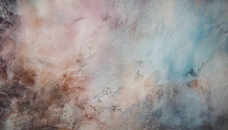 Abstract Rusty Metal Wall with Stained Blue Paint Generated by AI Stock ...