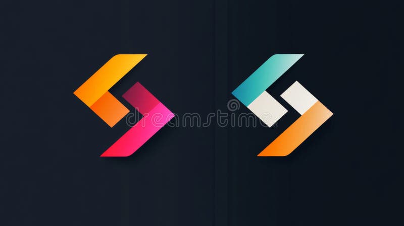 Abstract S Logo for Creative Brands Stock Illustration - Illustration ...