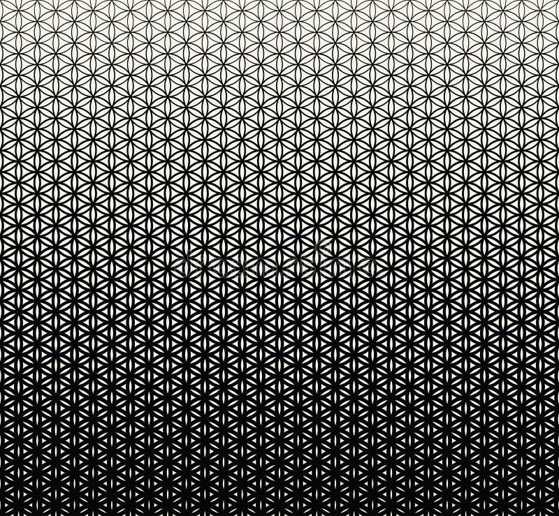 Geometry Black and White Abstract Seamless Pattern Stock Vector ...