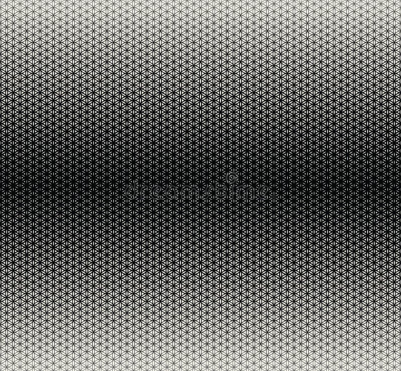 Geometry Black and White Abstract Seamless Pattern Stock Vector ...