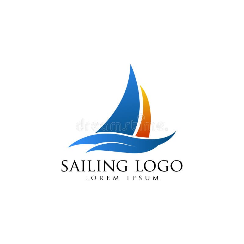 Sailing Logo Vector stock vector. Illustration of boat - 99081250