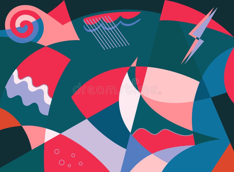 Abstract sailing ship stock vector. Illustration of view - 138538525