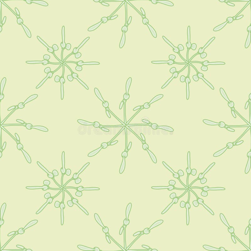 Abstract Samara Fruit Vector Background Pattern Stock Vector ...