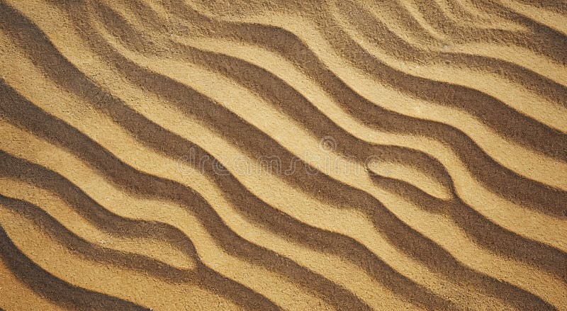 Abstract Sand Dune Patterns from Above Stock Illustration ...