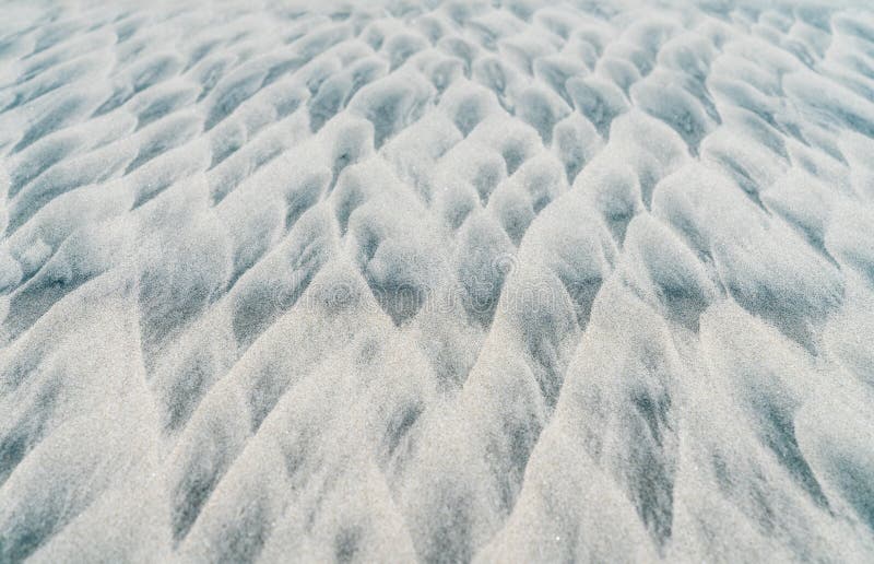 Abstract Sand Patterns Caused by Wind and Rain Stock Image - Image of ...