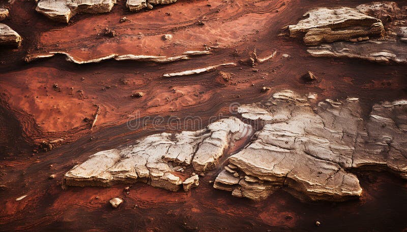 Abstract Sandstone Pattern on Eroded Cliff, Nature Beautiful Rock ...
