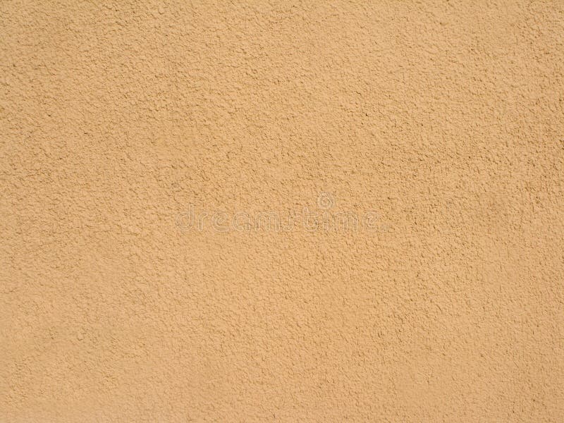Abstract Sandy Brown Plastered Textured Wall As Ba Stock Image - Image ...