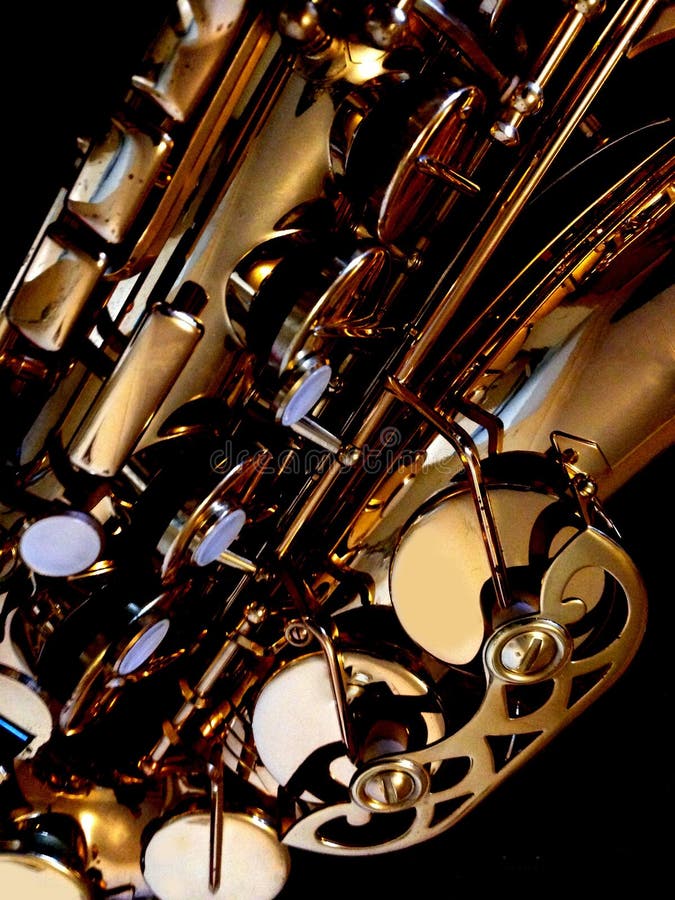 Abstract saxophone stock photo. Image of music, contemporary - 276539634