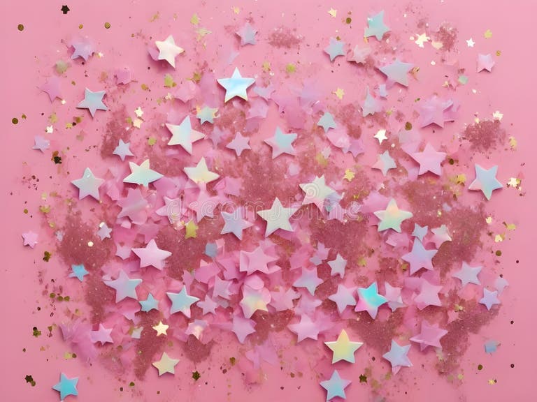 Pink Glitter Star Background Stock Illustrations 18497 Pink Glitter Star Background Stock