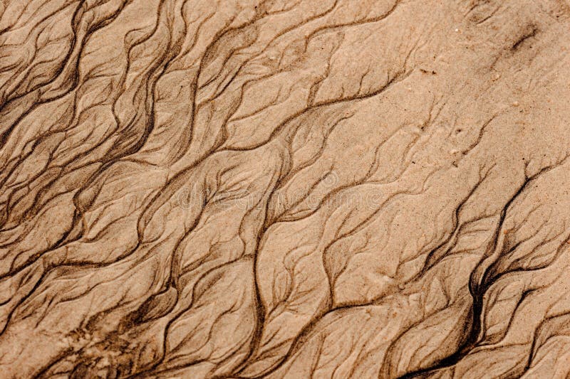 Abstract Scene of Sands with Wavy Textures, Perfect for Wallpapers ...