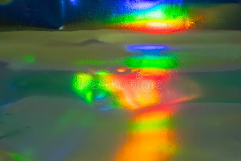 Abstract Scene with Vibrant Colors, Dynamic Color Interplay ...