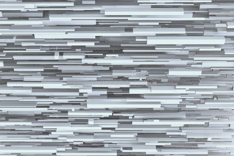 Abstract Sci-fi Gray 3d Geometric Background Texture from Horizontal ...