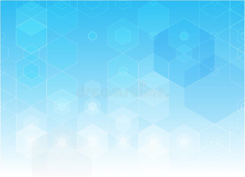 Abstract Science Background. Hexagon Geometric Design Stock ...