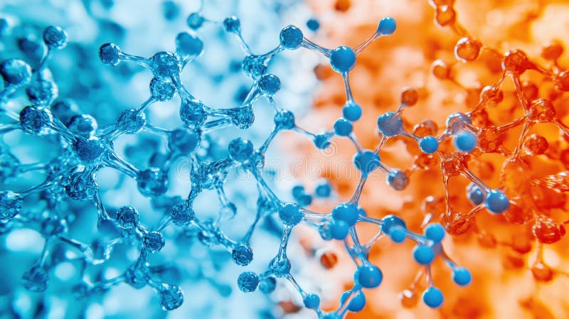 Abstract Science Background Molecules Energy Chemistry Stock ...