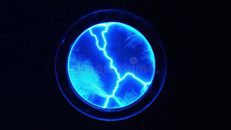 Abstract Science Background and Object, Electric Lighting. Lightning ...