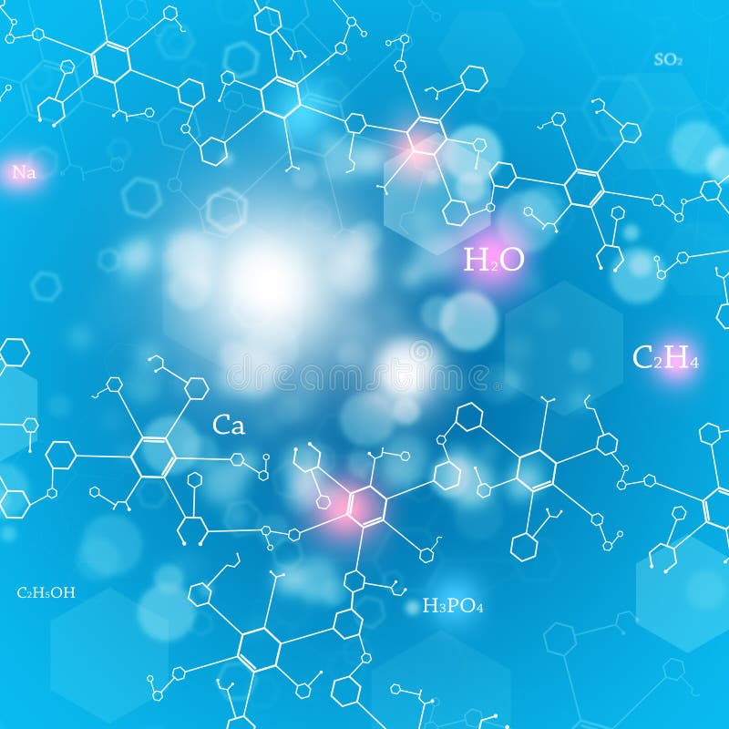 Abstract Science Background Stock Illustration - Illustration of ...