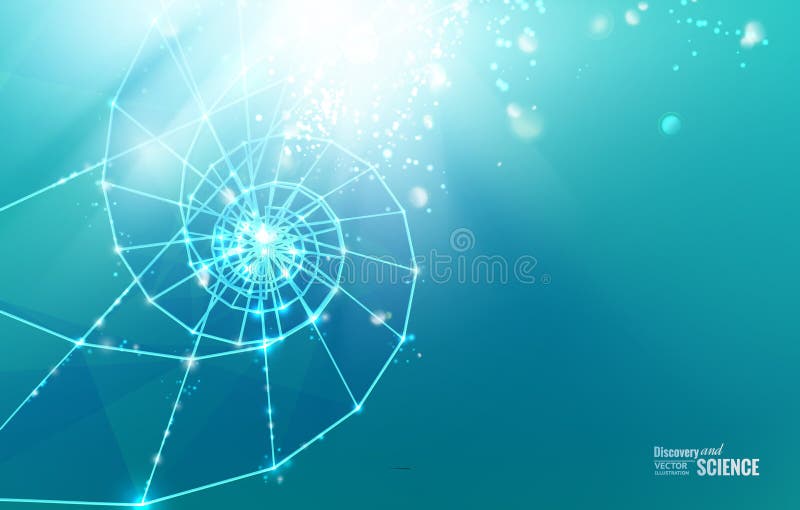 Science Design Vector Template. Cover Annual Report in A4 Size. Stock ...