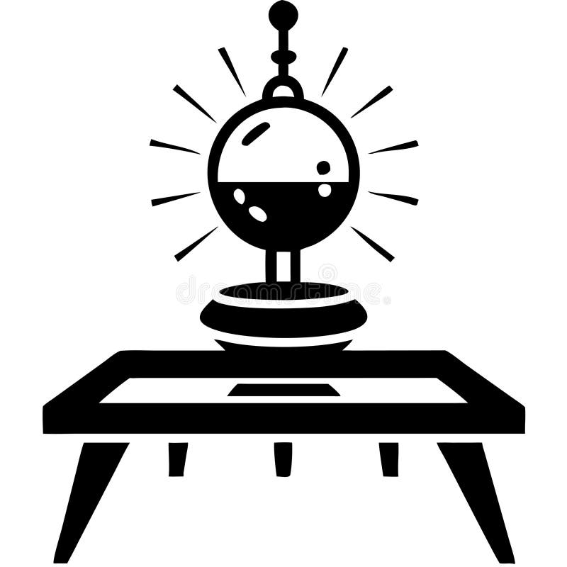 Abstract Science Experiment Apparatus Vector for Educational Designs ...