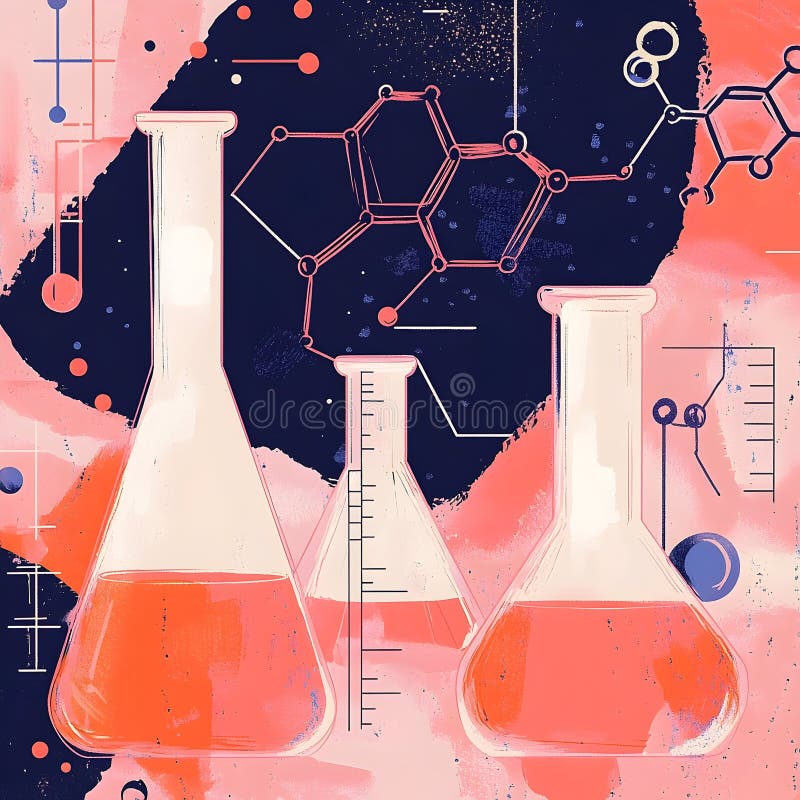 AI-Generated Science Art stock illustration. Illustration of artistic ...
