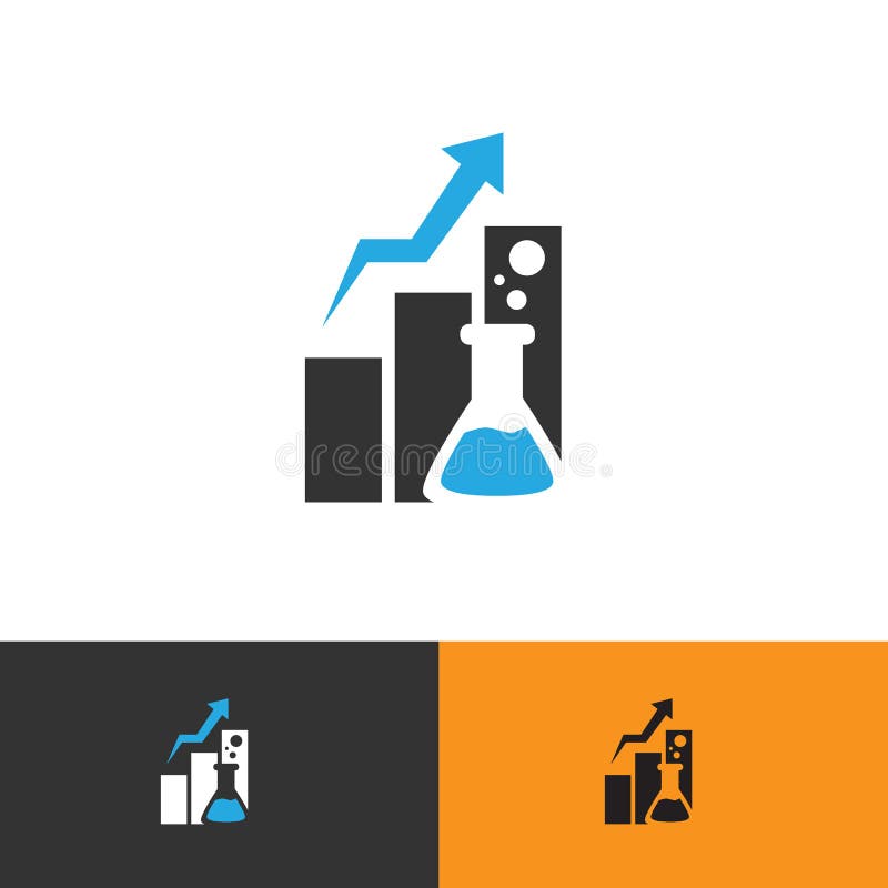 Abstract Science Flask Lab Logo Sign Template Vector Design Symbol ...