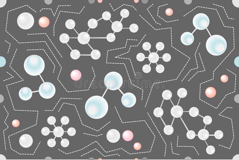 Abstract science pattern. stock vector. Illustration of lines - 127522375