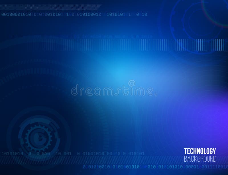 Abstract Science and Technology Background Stock Vector - Illustration ...