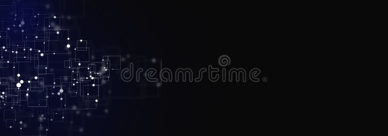 Abstract Science and Technology Background Stock Illustration ...